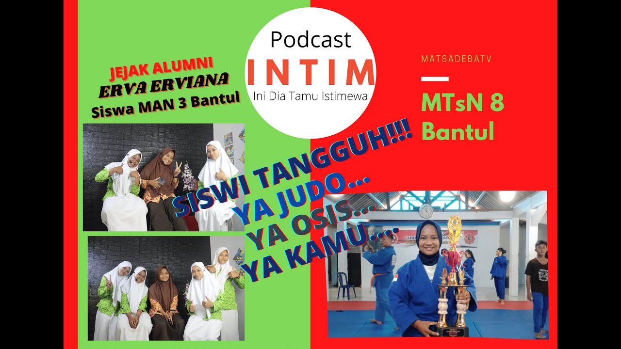 JEJAK ALUMNI | BANGGA!!! ERVA ERVIANA-PEJUDO BATAK ALUMNI MTsN 8 BANTUL ...