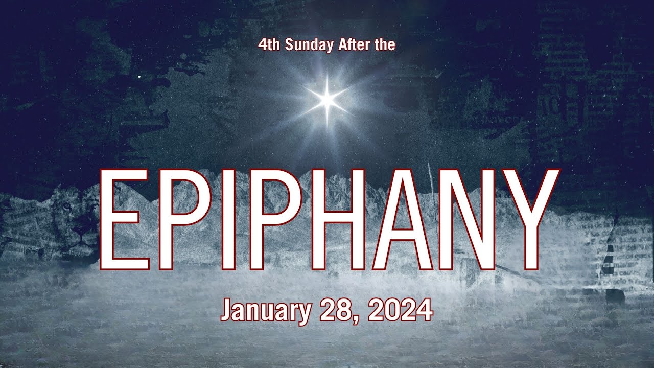 2024 Virtual Grace - Epiphany 4 - 01282024 - YouTube
