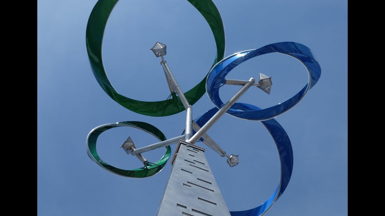 Energy Tree: A Kinetic Wind Sculpture - YouTube