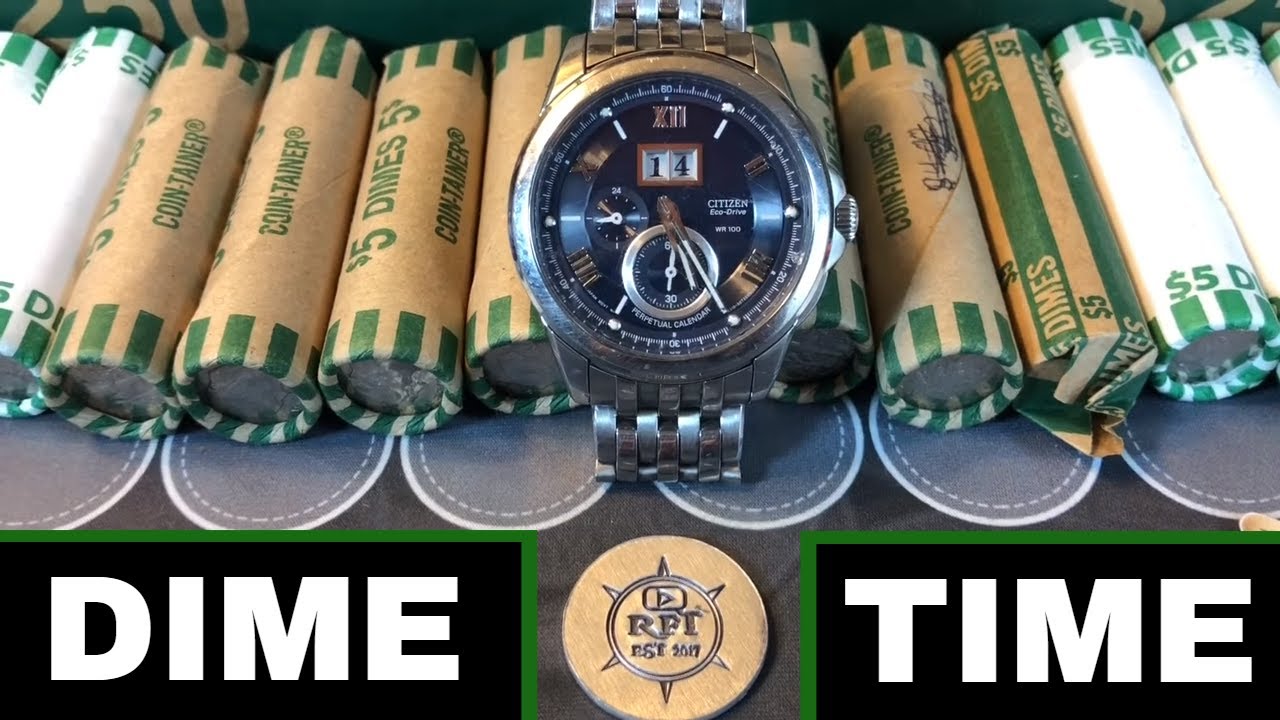 Dime Time - Coin Roll Hunting $600 in Dimes For Silver and More! - YouTube