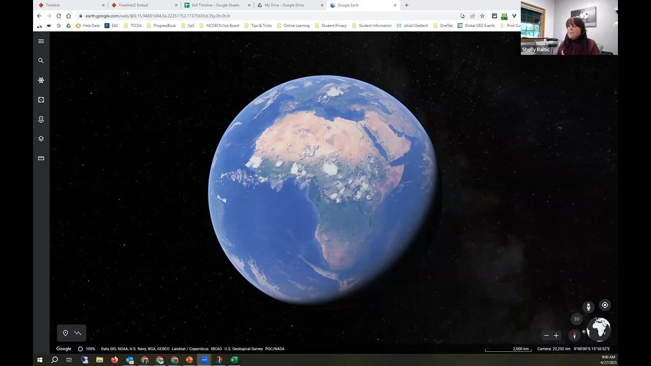 Google Earth Projects and Timelines - YouTube