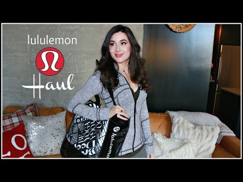 HUGE LULULEMON HAUL & TRY-ON