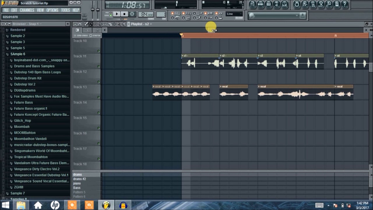 How To Scratch Like DJ Premier In Any DAW FL Studio Easy Way 2017 No ...