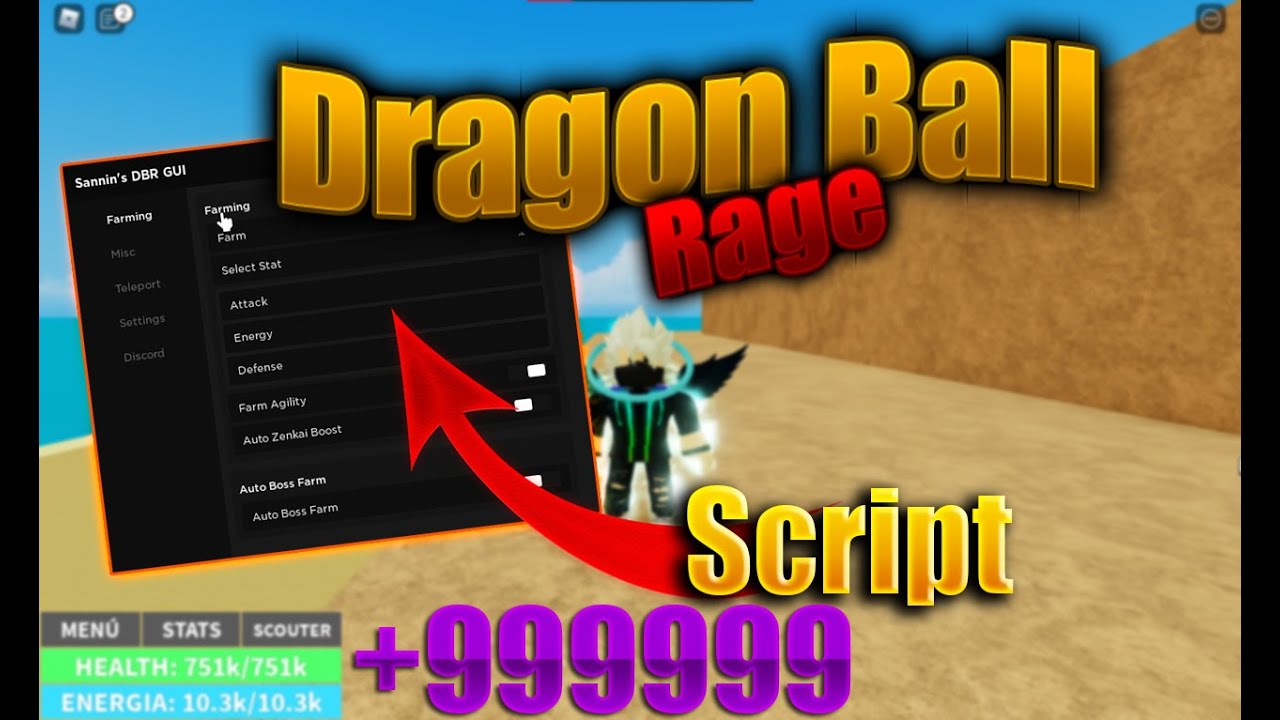 ROBLOX Dragon Ball Rage El mejor SCRIPT AUTO FARM 2021 | WHOAMI ...