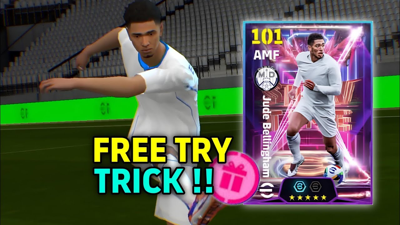 Trick To Get Free Showtime Jude Bellingham In eFootball 2205 || Bellingham 100% Working Trick 🔥😍 ...