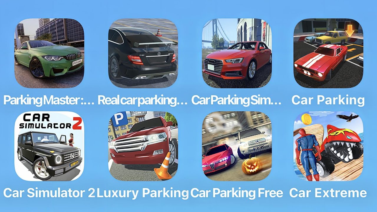 Parking Master, Real Car Parking, Car Parking Simulator, Car Parking ...