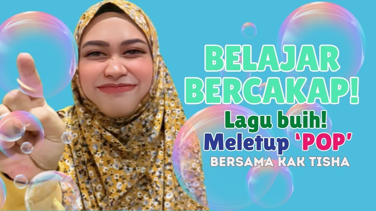 Lagu Buih Meletup | Bermain dan Menyanyi - Kak Tisha - YouTube