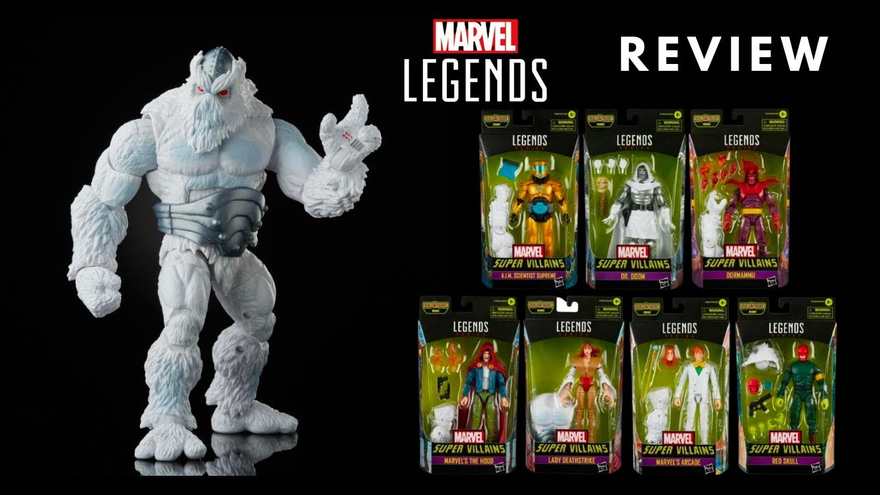Wave Xemnu Marvel Legends Build A Figure BAF Reseña Revisión Review ...