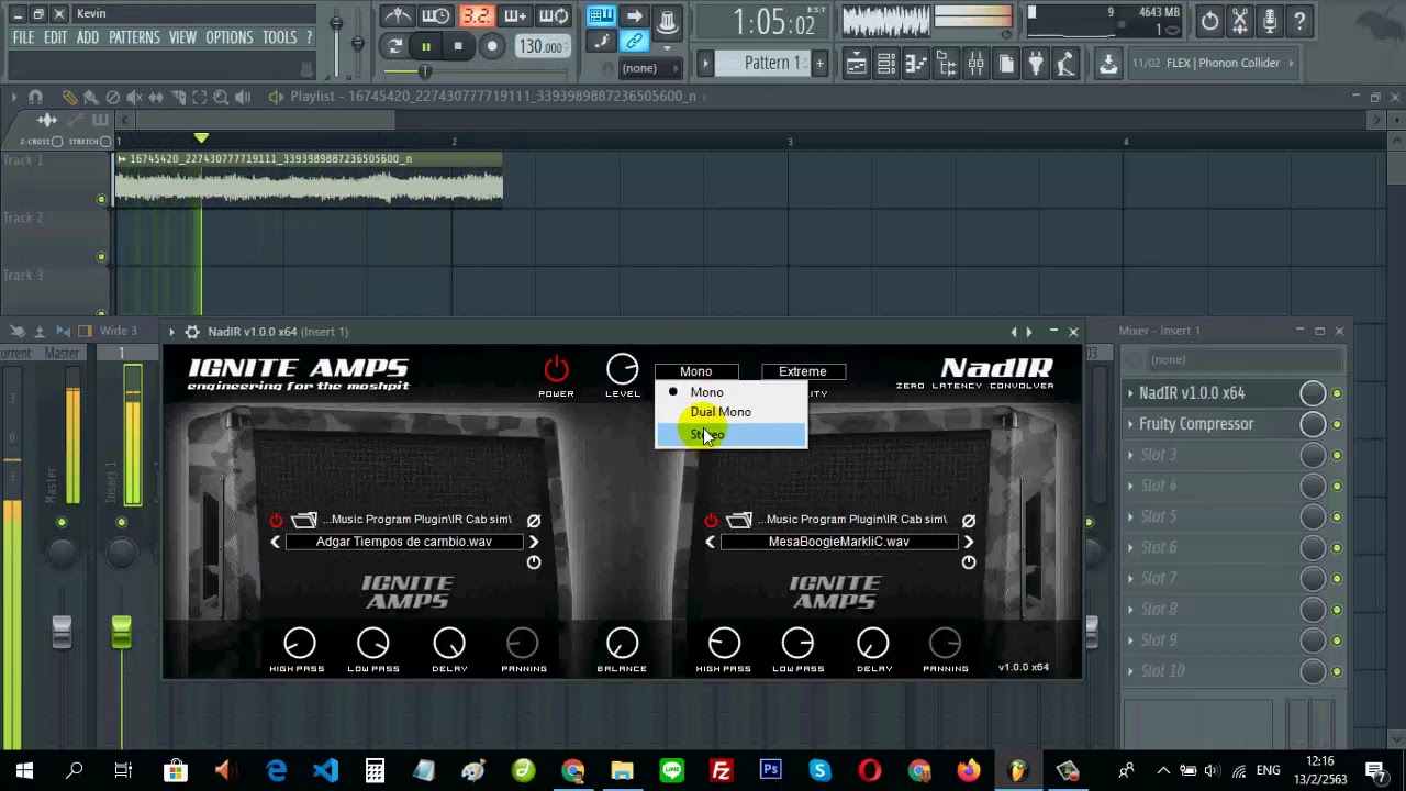 TEST CAB SIM IGNITE AMP IGNITE IR - YouTube