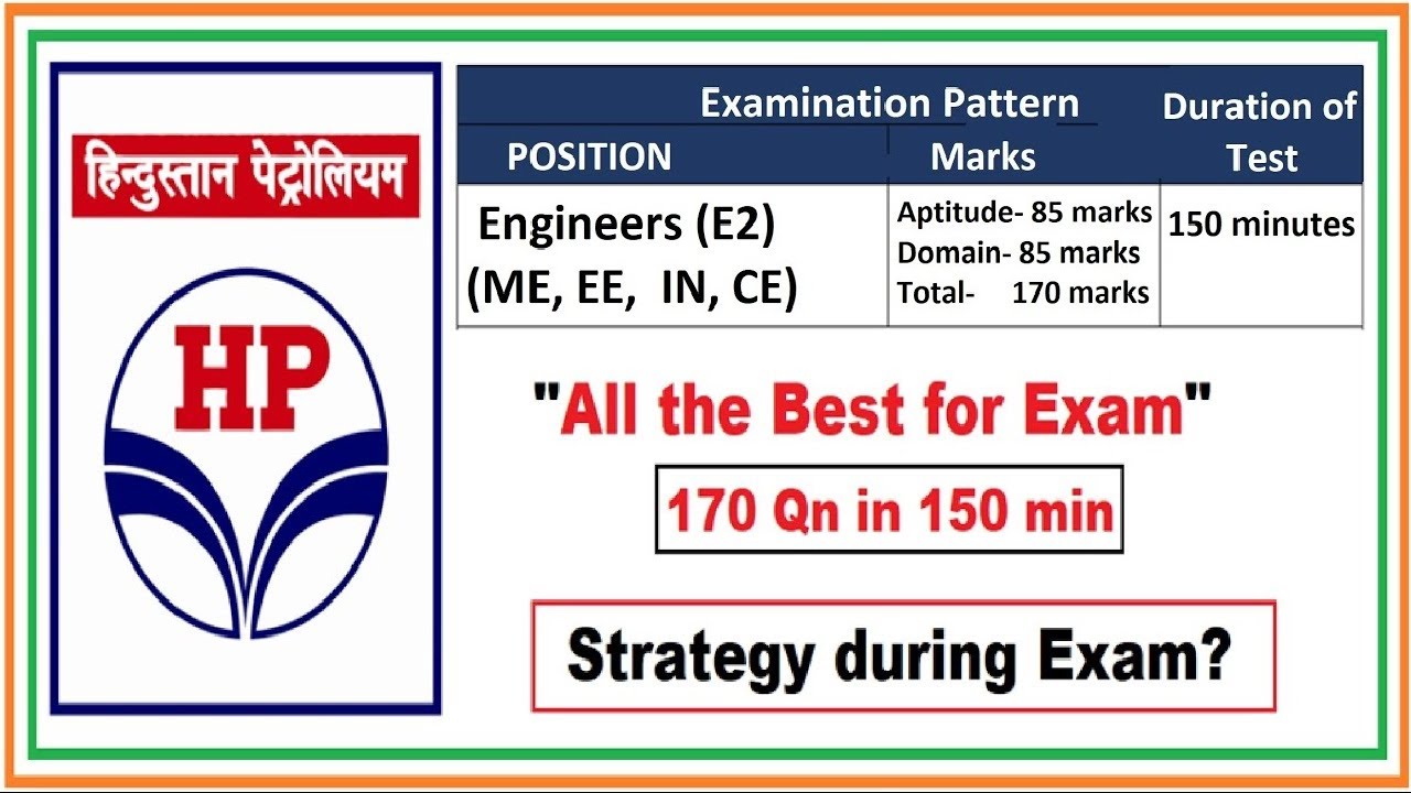 How to attempt HPCL Exam | HPCL Exam Strategy | HPCL Exam Day strategy ...