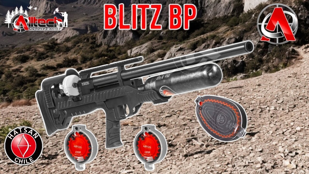 Rifle Hatsan Blitz BP 6.35 Semiauto y Full Auto - YouTube