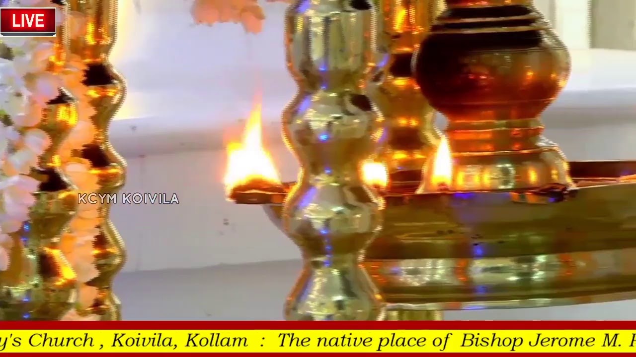 Holy Rosary, Holy Mass, October 12,2020 @ St.Antony's Church , Koivila ...