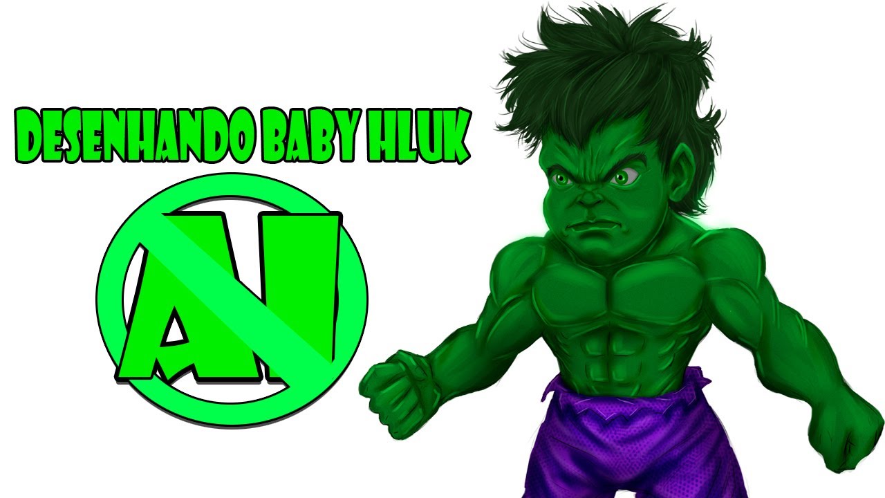 SPEDD DRAWING BABY HULK SMASH! - YouTube