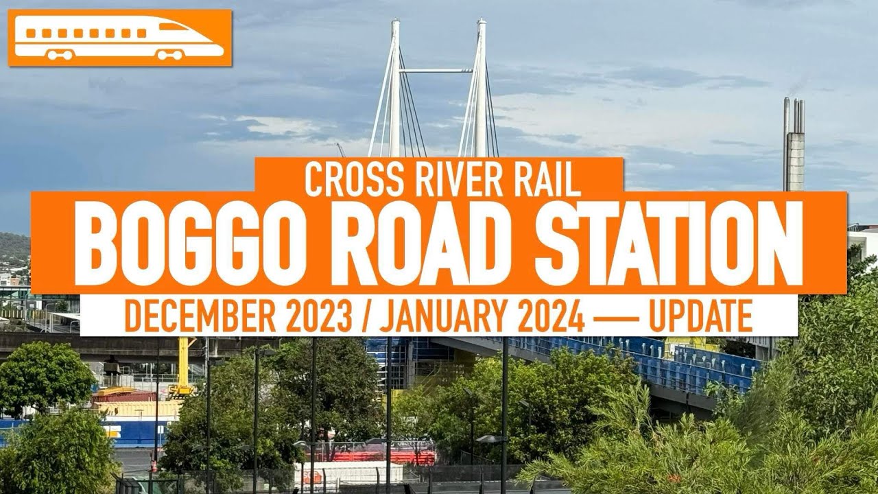 Brisbane Cross River Rail — Boggo Road Station — December 2023 ...