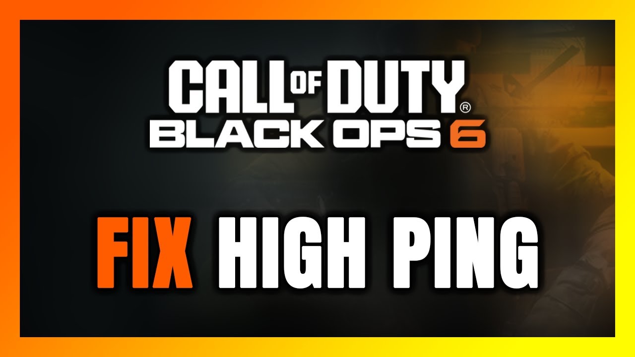 How to FIX Call of Duty: Black Ops 6 High Ping & Packet Loss! - YouTube