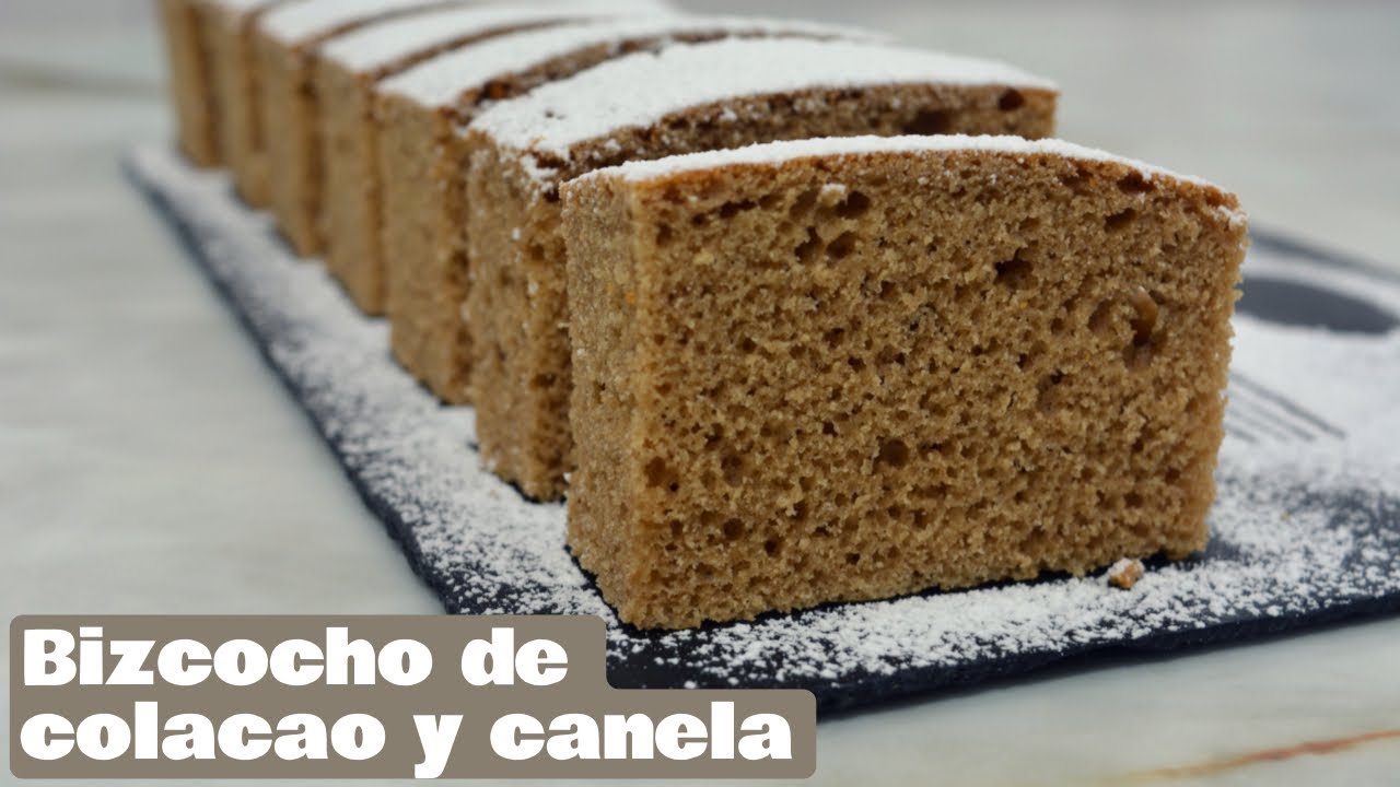 Bizcocho De Cola Cao Con Un Toque De Especias Canela Y Jengibre Youtube