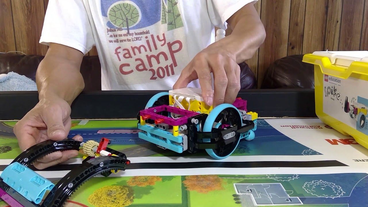 SpikeBot Attachments- Building Instruction - YouTube