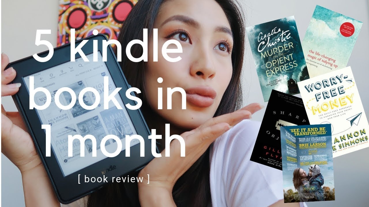 How I Read 5 Books In 1 Month | My First 5 Kindle Books - YouTube