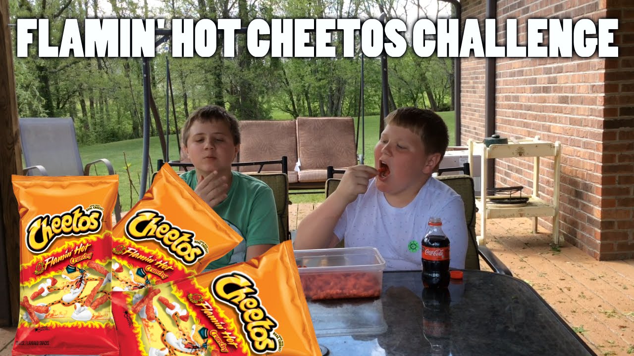 The Flamin’ Hot Cheeto Challenge - YouTube
