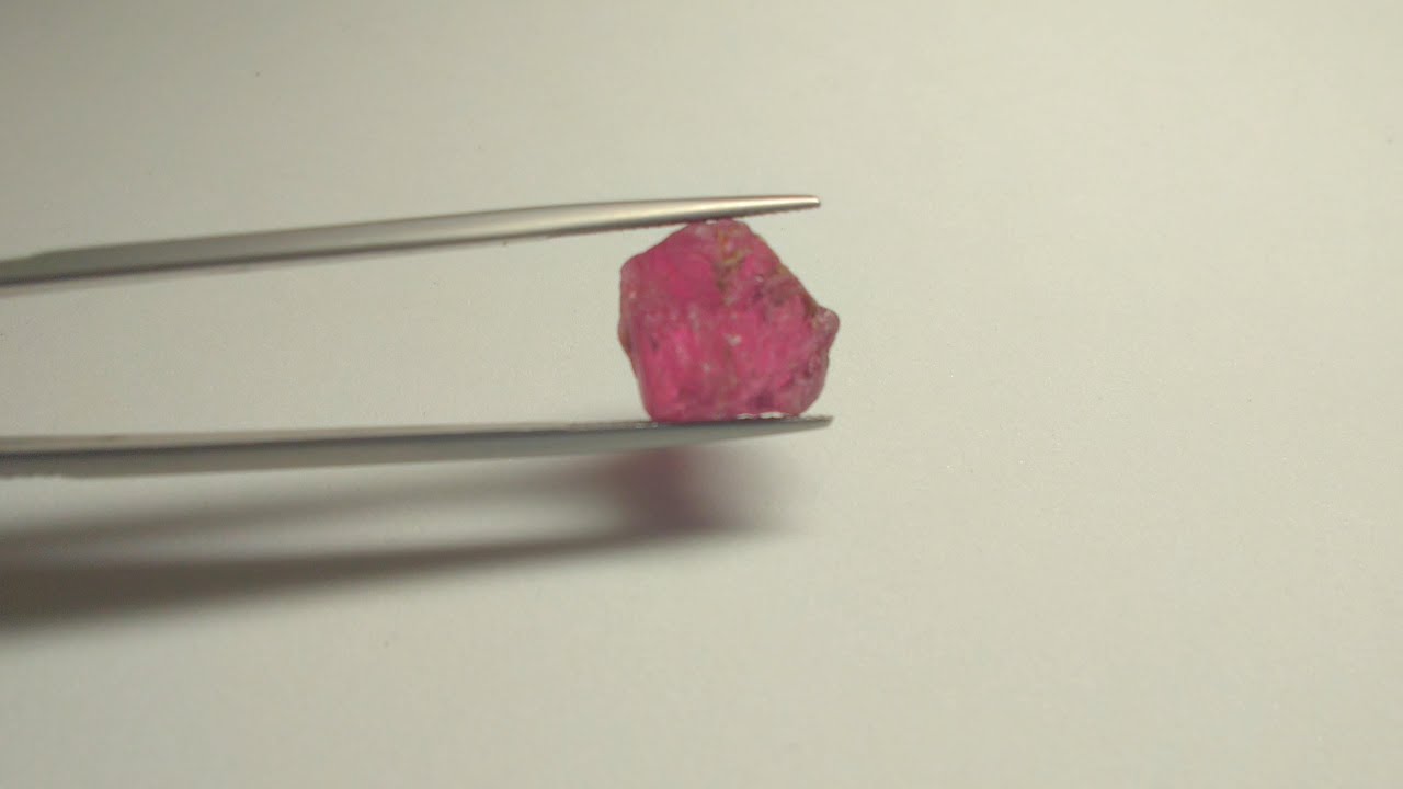 Special High Transparency Bright Pink Tourmaline Bulk Shape - YouTube