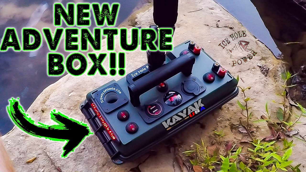 My NEW Adventure box!! Bank Fishing Portable Power!! 2020 - YouTube