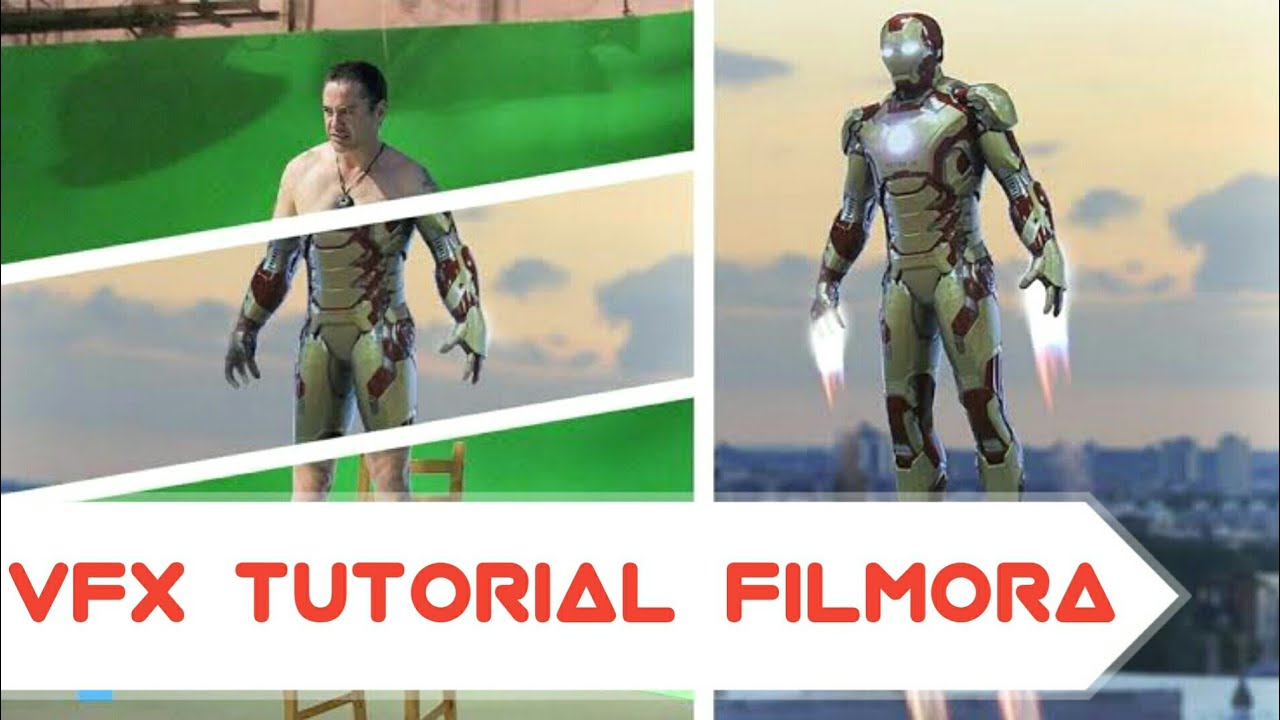 vfx editing filmora - YouTube