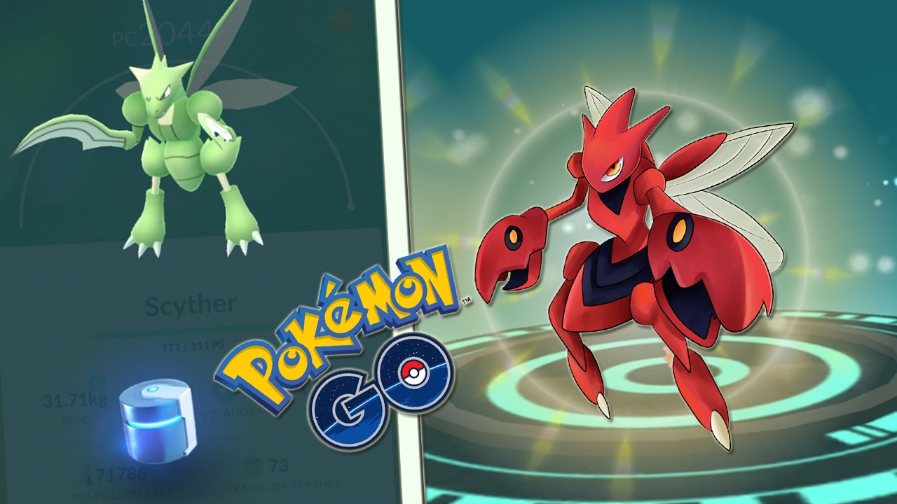 La mejor EVOLUCIÓN de SCYTHER a SCIZOR en Pokémon GO | Keibron Gamer ...