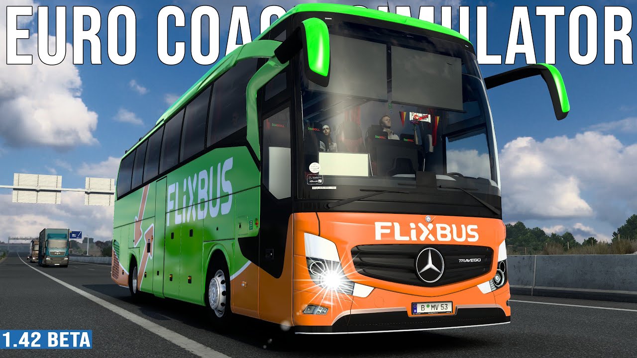ETS2 1.42 Mercedes Benz New Travego 15-SHD - FlixBus Reisebus [1936 ...