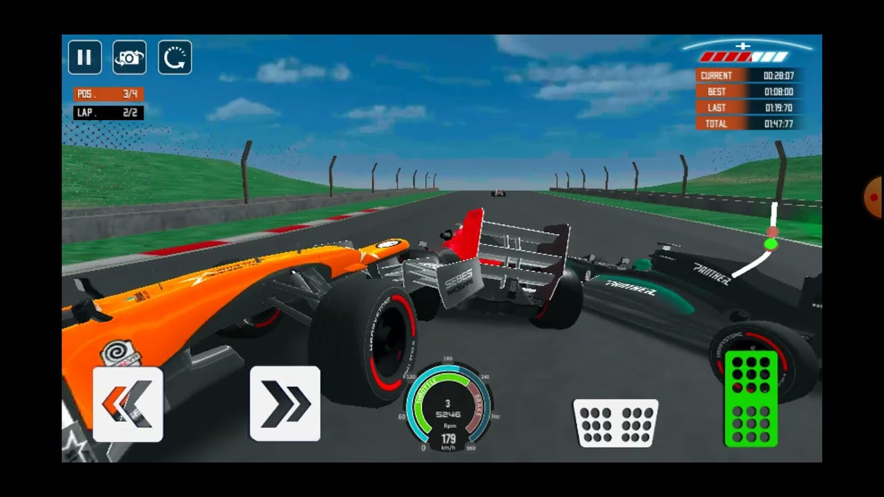 Go cart race game part 1 - YouTube