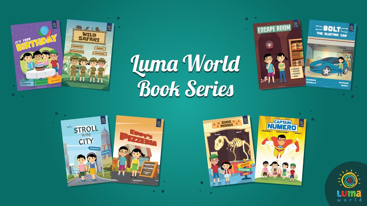 Luma World Book Series | Fun themes that will make your kids think ...