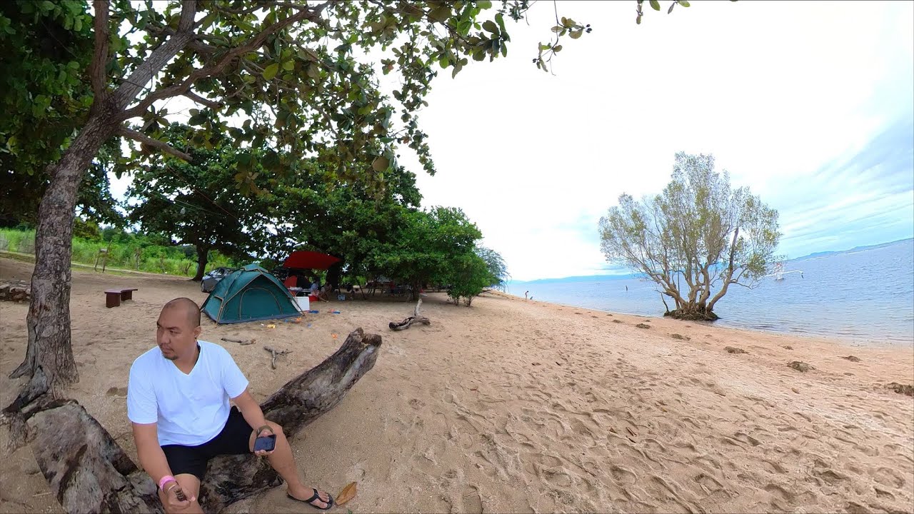 Camping by the beach at Edna's beach and Campsite - YouTube