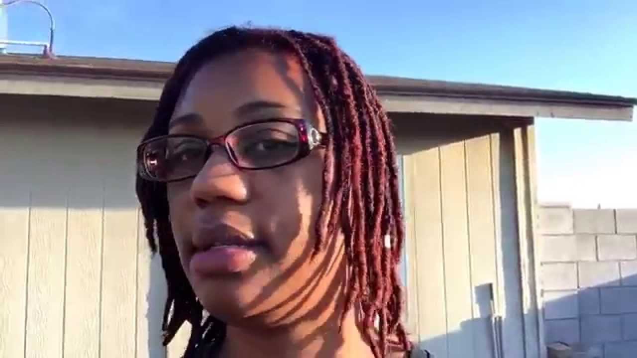 Loc Journal: New Auburn Hair Color!! - YouTube