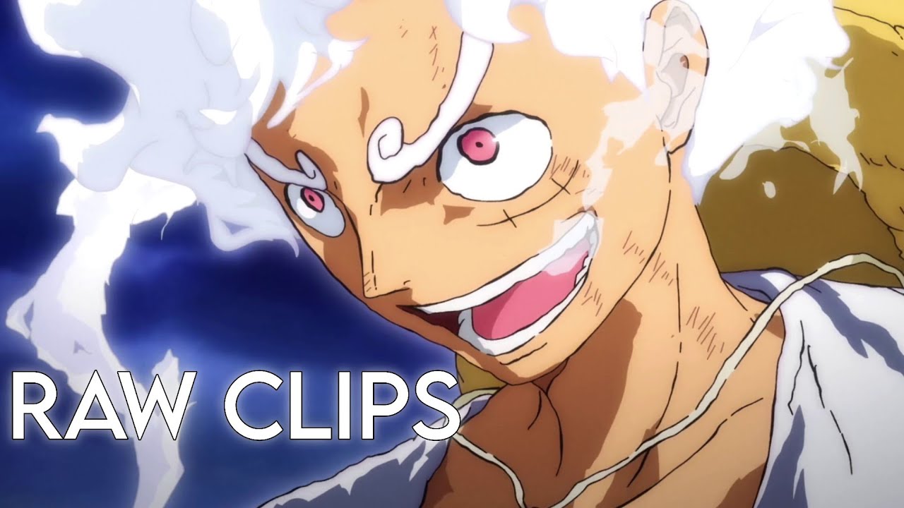 The Ultimate Joy Boy | Luffy Gear 5 Raw Clips | One Piece EP - 1072 ...