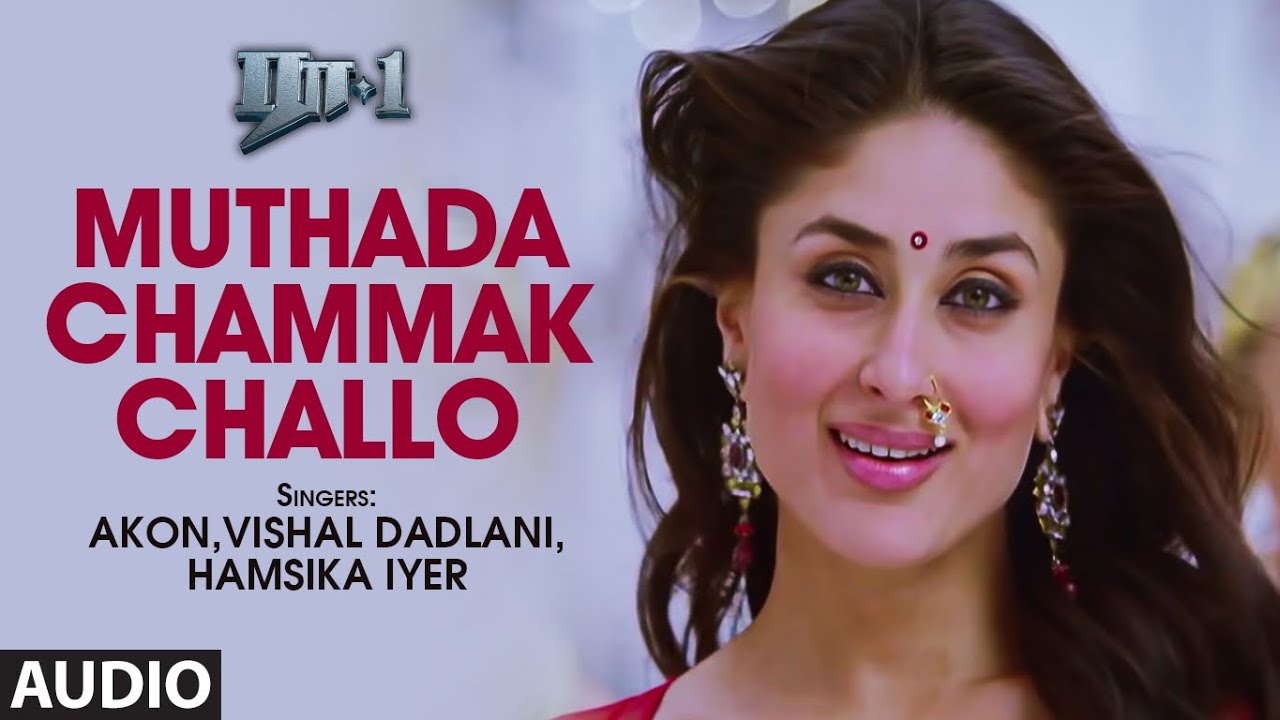 Muthada Chammak Challo Full Audio Song | Tamil Ra-One Movie | S Khan ...