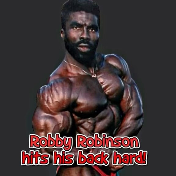 Robby Hits His Back Hard! #bodybuilding #bodybuilder # ...