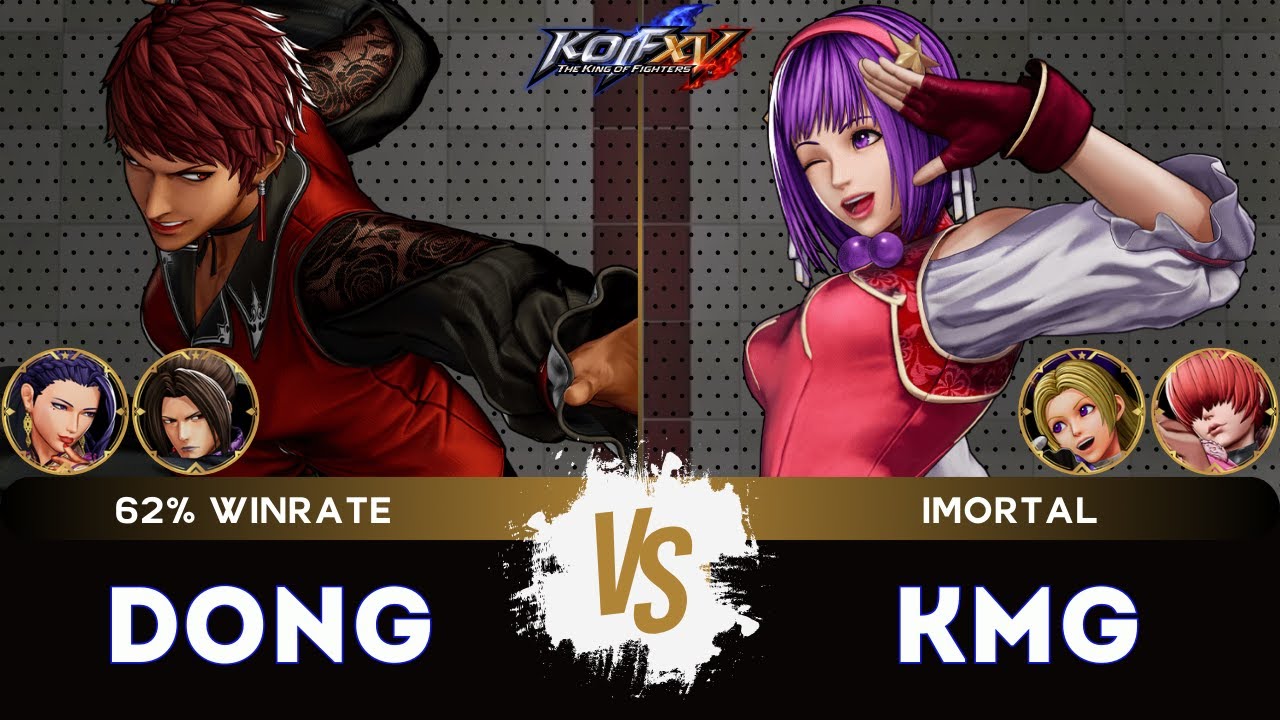 KOF XV DONG (/Duo Lon/Luong/Vice) 🆚 KMG (Hinako/Shermie/Athena) 🎞 ...