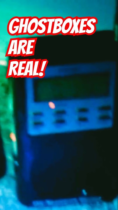 Do Ghost Boxes Even Work? | Ghost Hunting | Paranormal Evidence | Spirit Communication #ghostbox ...