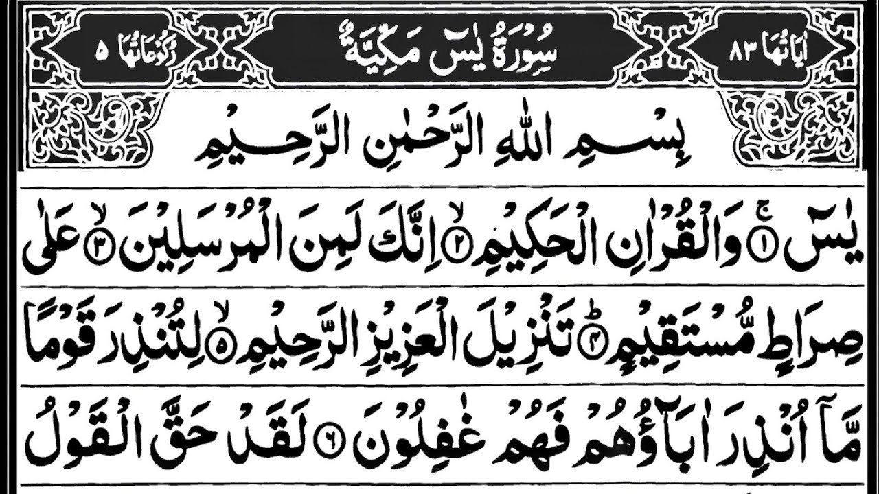 Surah Yaseen | Yasin | Beautiful Recitation Of Surah Yaseen | Episode ...