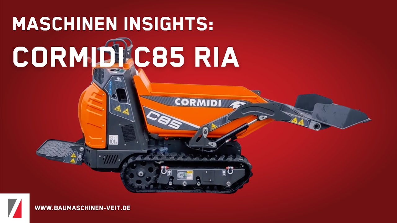 Cormidi C85 RIA Maschinen Insights - YouTube