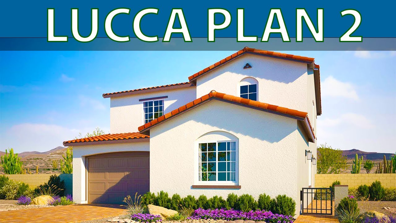 Lucca Plan 2 by Woodside Homes at Serenata at Cadence l New Homes for Sale in Henderson - YouTube