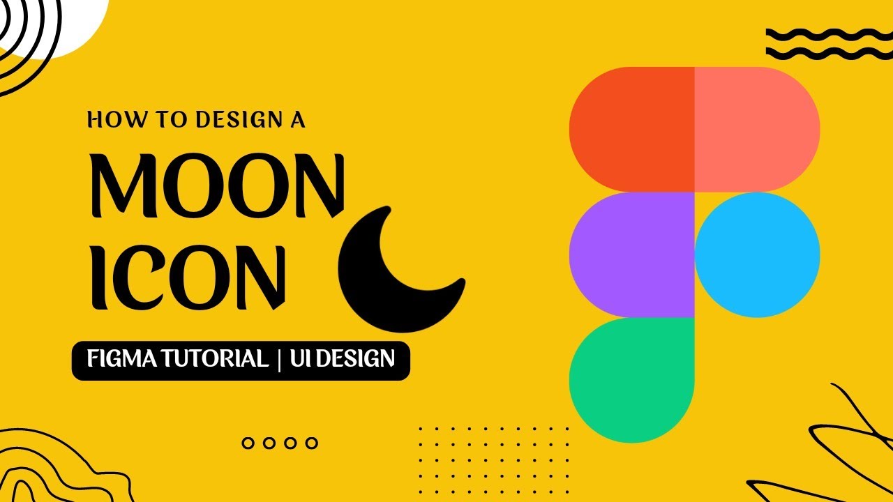 How to design a Moon Icon using Subtract Selection on Figma | Figma ...