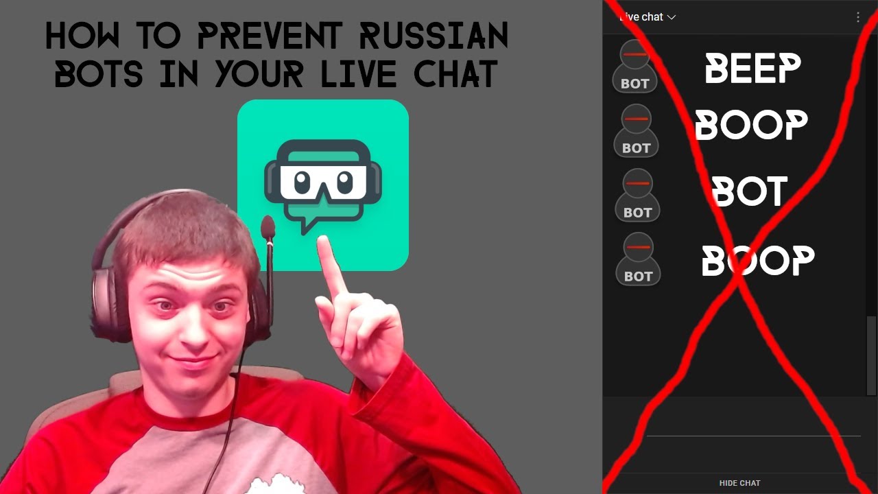 How To Prevent Russian Bots In Your Live Chat - YouTube