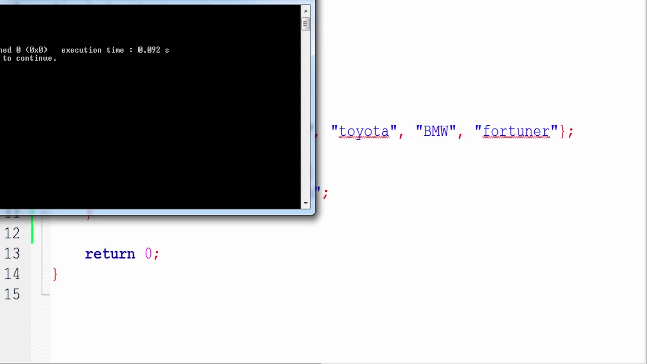 Array pada C++ | Belajar C++ 25 - YouTube