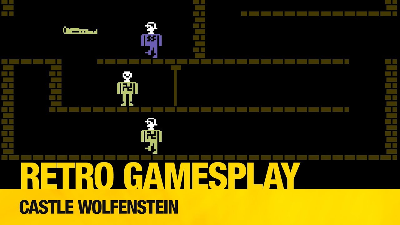 Retro GamesPlay: Castle Wolfenstein - YouTube