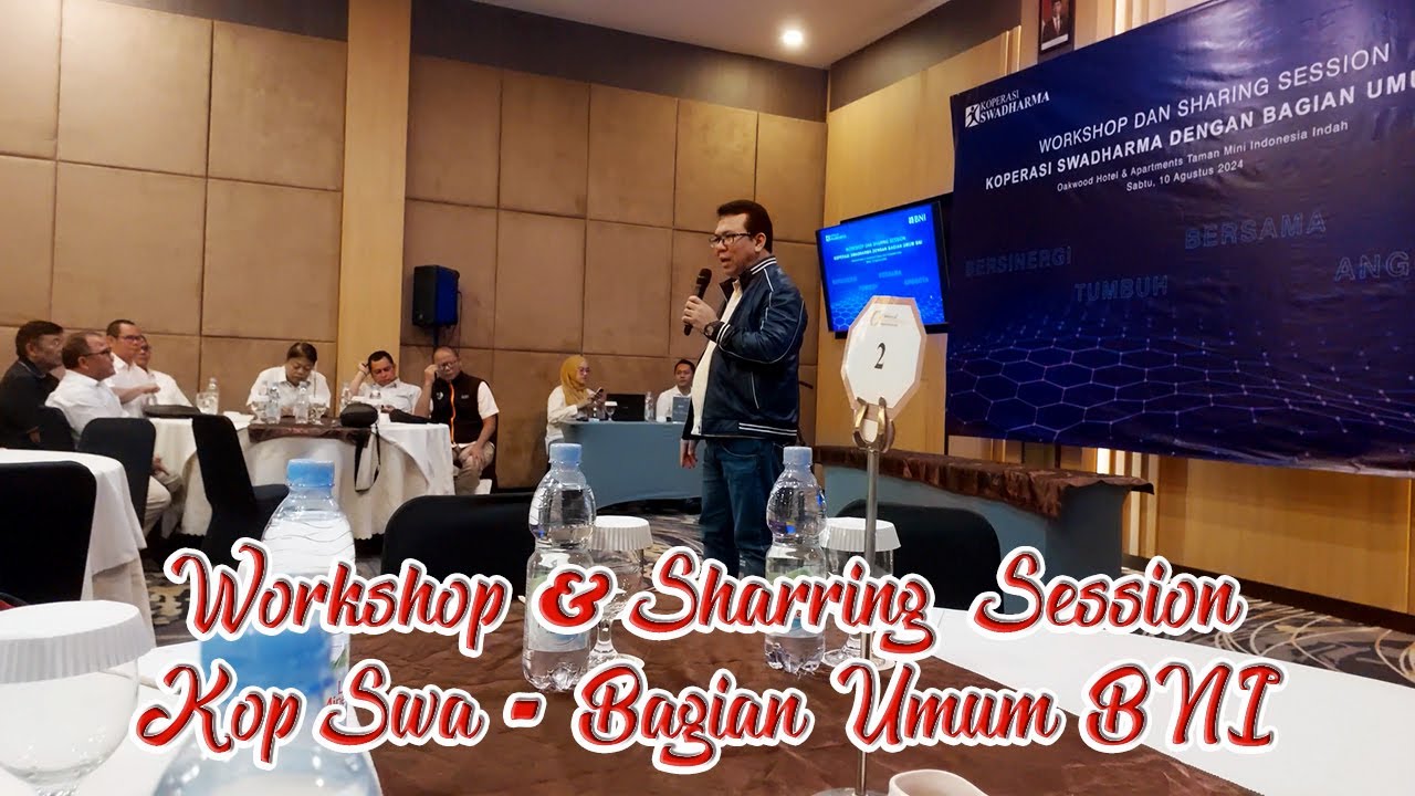 Workshop & Sharing Session KopSwa ~ Bagian Umum BNI - YouTube