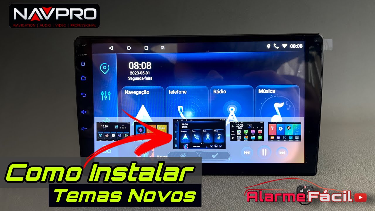 Como Instalar Temas Novos Multimídia Android - YouTube