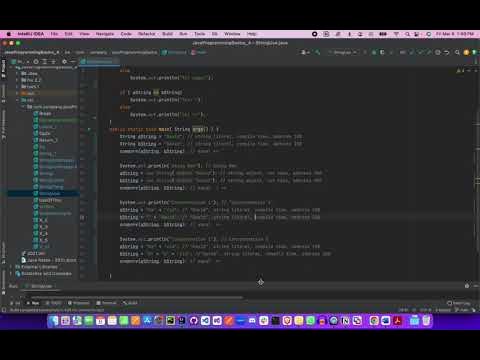 Java Strings: '==' vs 'equals' for string objects created at compile time or runtime - YouTube