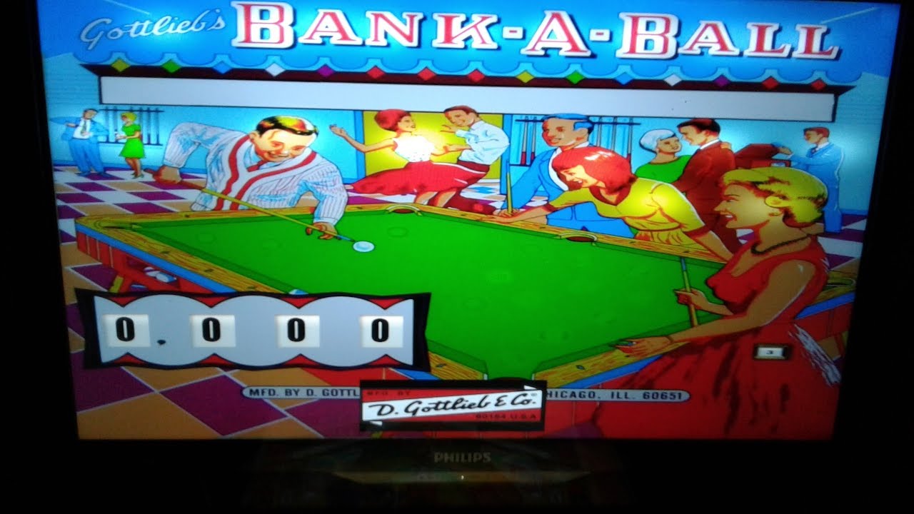 Pinball Video:Bank A Ball On Visual Pinball - YouTube