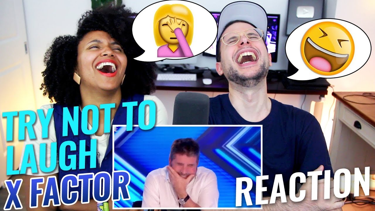 Try Not to Laugh or Cringe - X Factor | REACTION - YouTube