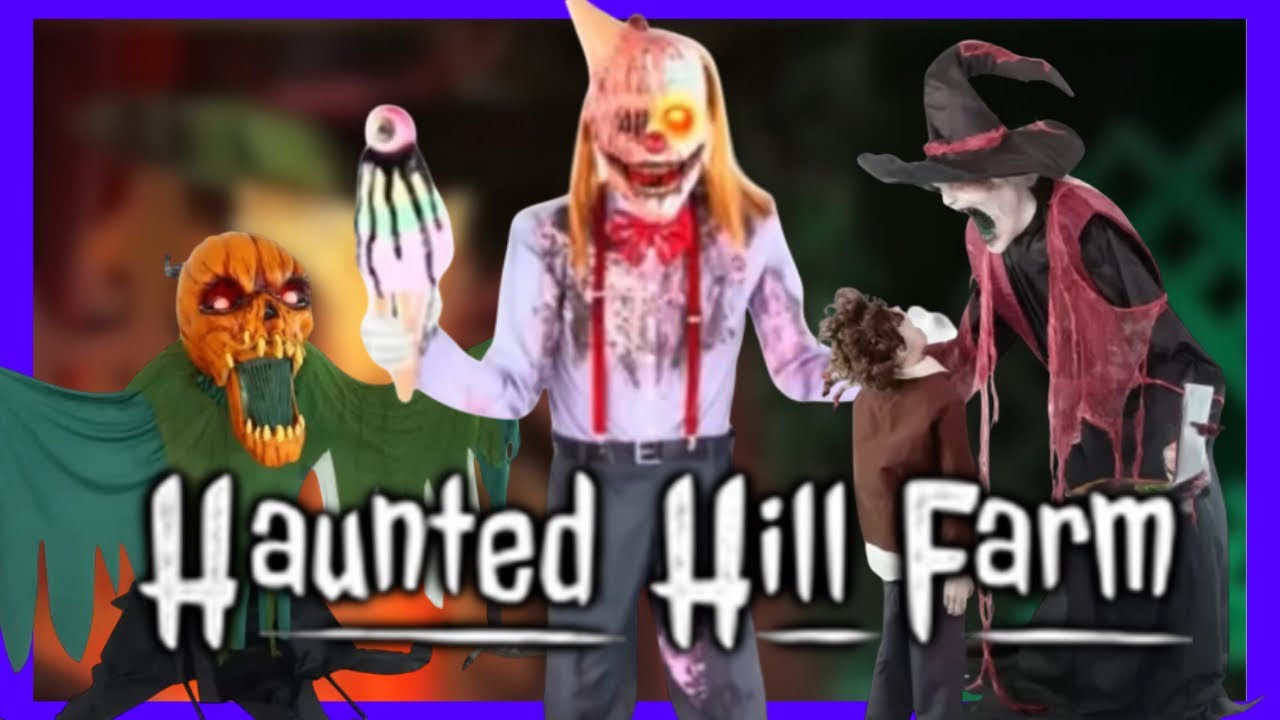 Haunted Hill Farm Animatronics - DEMOS REVEALED | Haunted Hill Farm ...